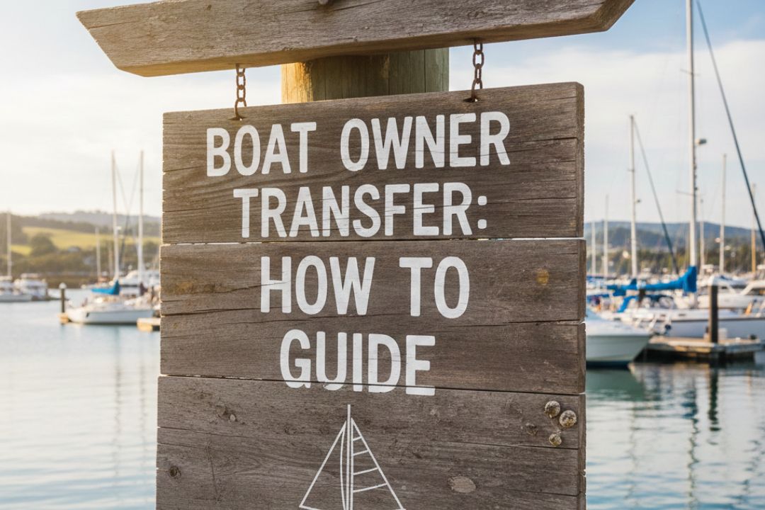 Boat Ownership Transfer | Transport Canada